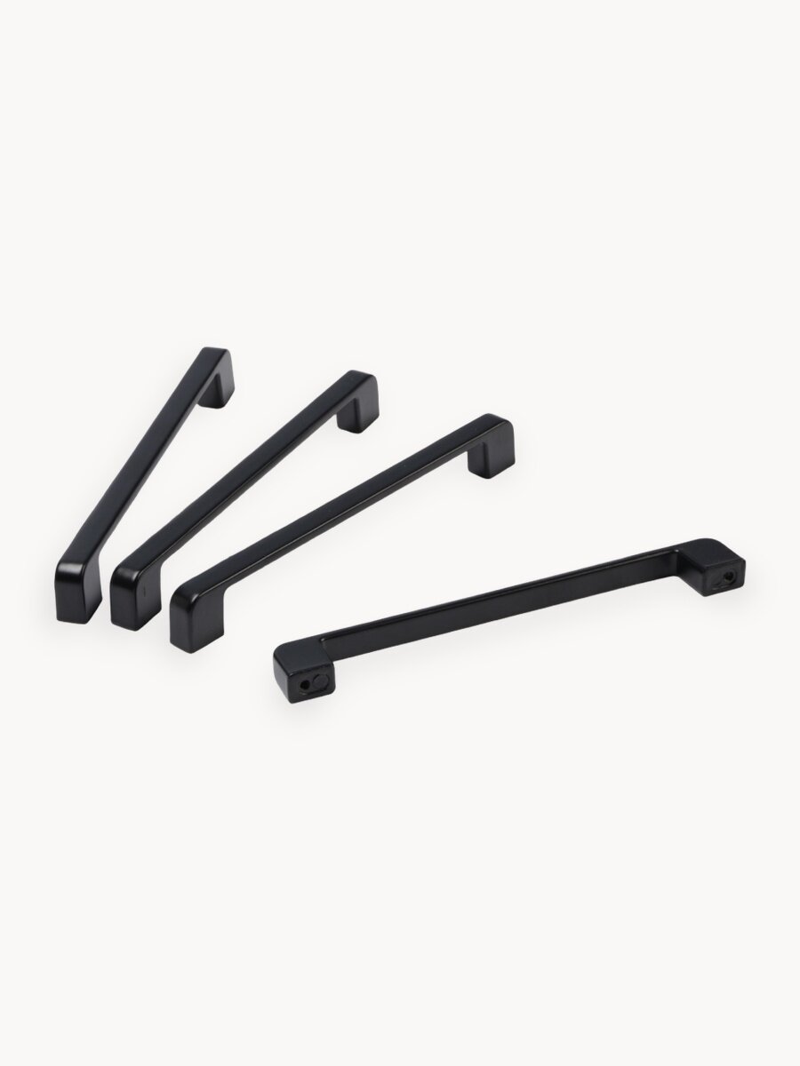 Ручка-скоба CAPPIO FREEDOM, алюминий, крепление в комплекте, 160мм, 10шт, черная