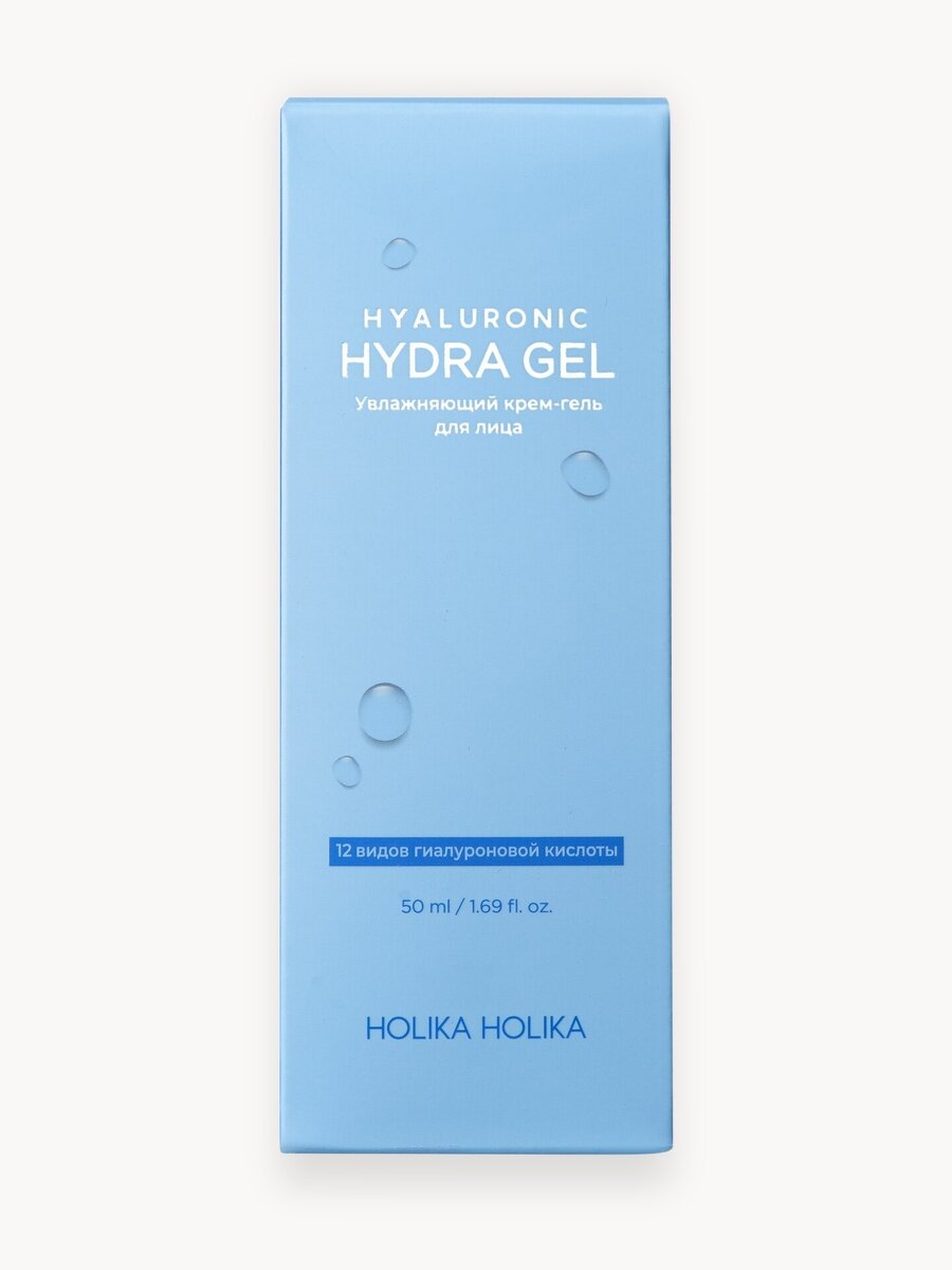 Holika Holika Увлажняющий крем-гель для лица с гиалуроновой кислотой Hyaluronic Hydra Gel Cream 50 мл