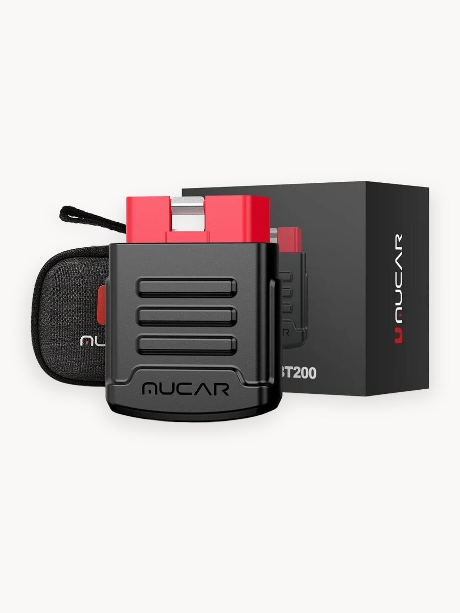 Мультимарочный автосканер Mucar BT200 оригинал, бесплатные обновления. Чтение и удаление ошибок по всем системам + поток данных