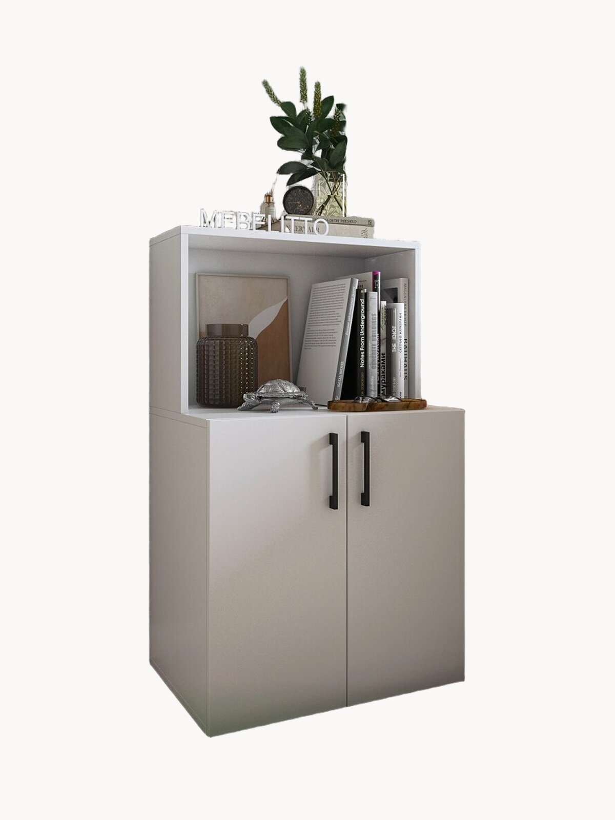 Напольная тумба-комод Mebelitto Токио, Белая, 57 см x 40 см x 94,5 см