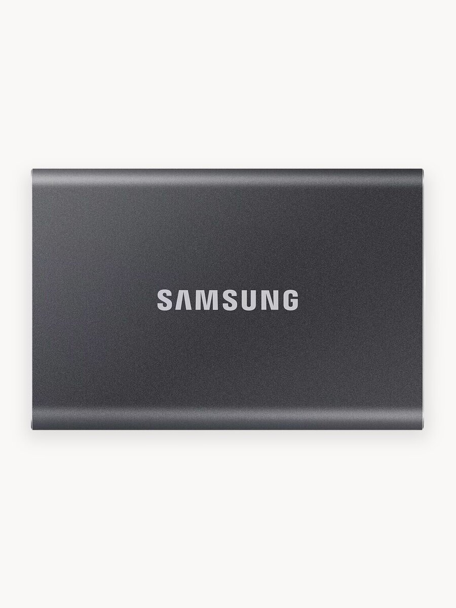 Внешний SSD-накопитель 1Tb Samsung T7 MU-PC1T0T/WW (SSD) USB 3.2 Type C Серый