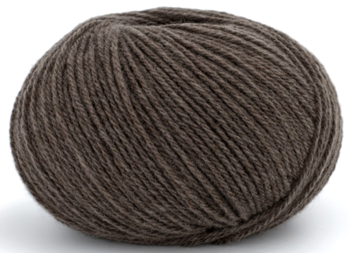 Como Cashmere /Комо Кашемир/ пряжа Lamana (70% шерсть мериноса сверхтонкая, 30% кашемир),25г/120м (48 M, macadamia (макадамия), коричневый, New!)