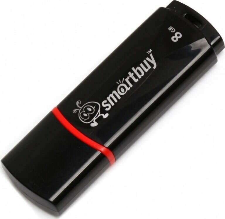 Флешка USB флеш карта (SB8GBCRW-K) 8GB CROWN BLACK