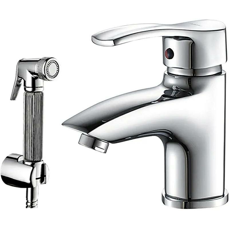 Смеситель для раковины Ledeme H64 532018 хром, рычажное управление, латунь