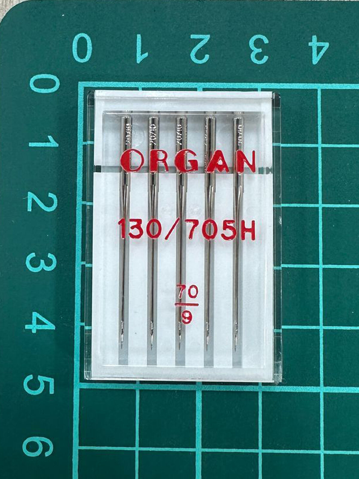 ORGAN иглы для швейных машин Jeans (джинс) №70 - 5 шт.