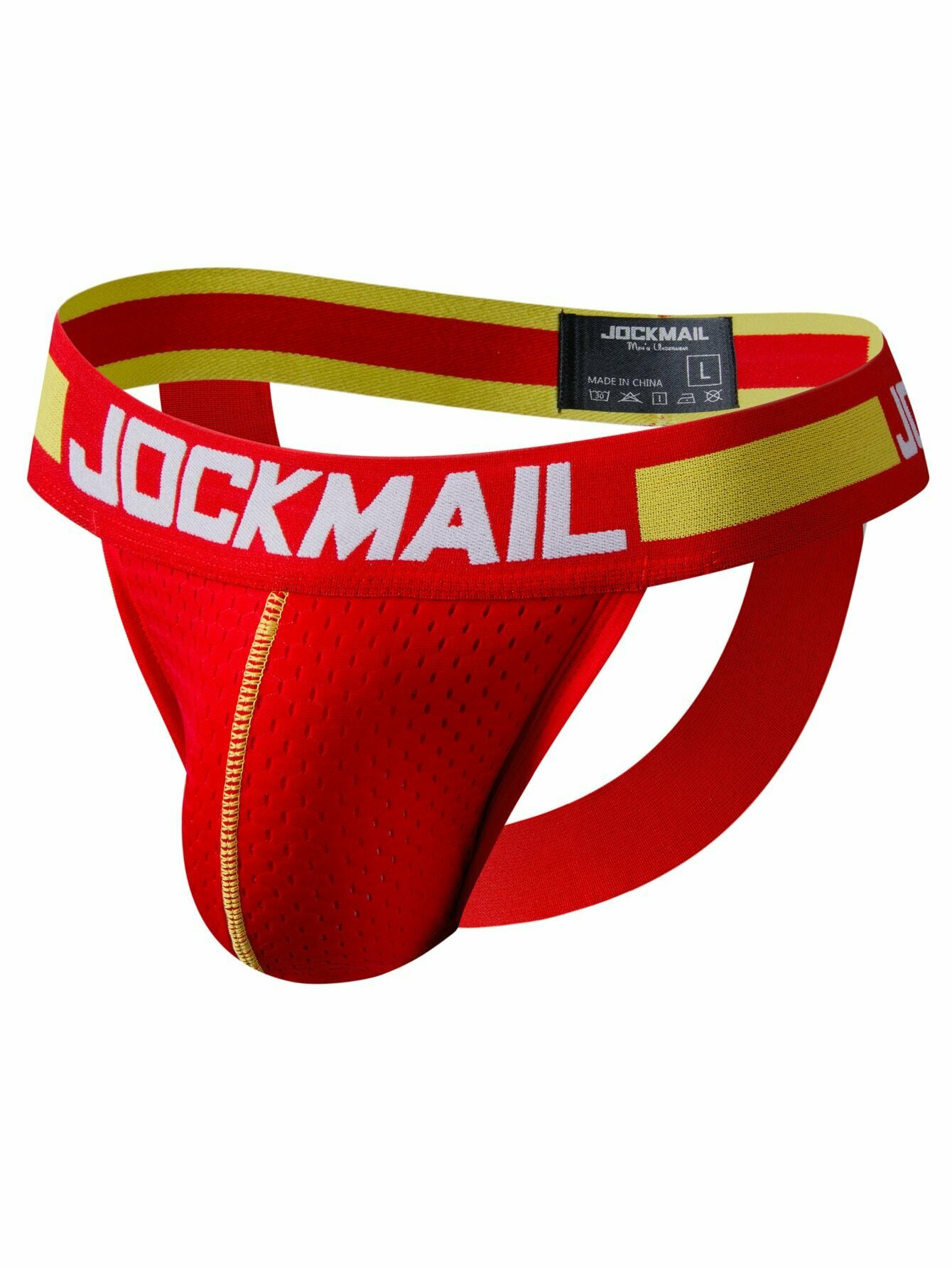 Джоки JOCKMAIL Мужские Стринги Из Нейлоновой Сетки