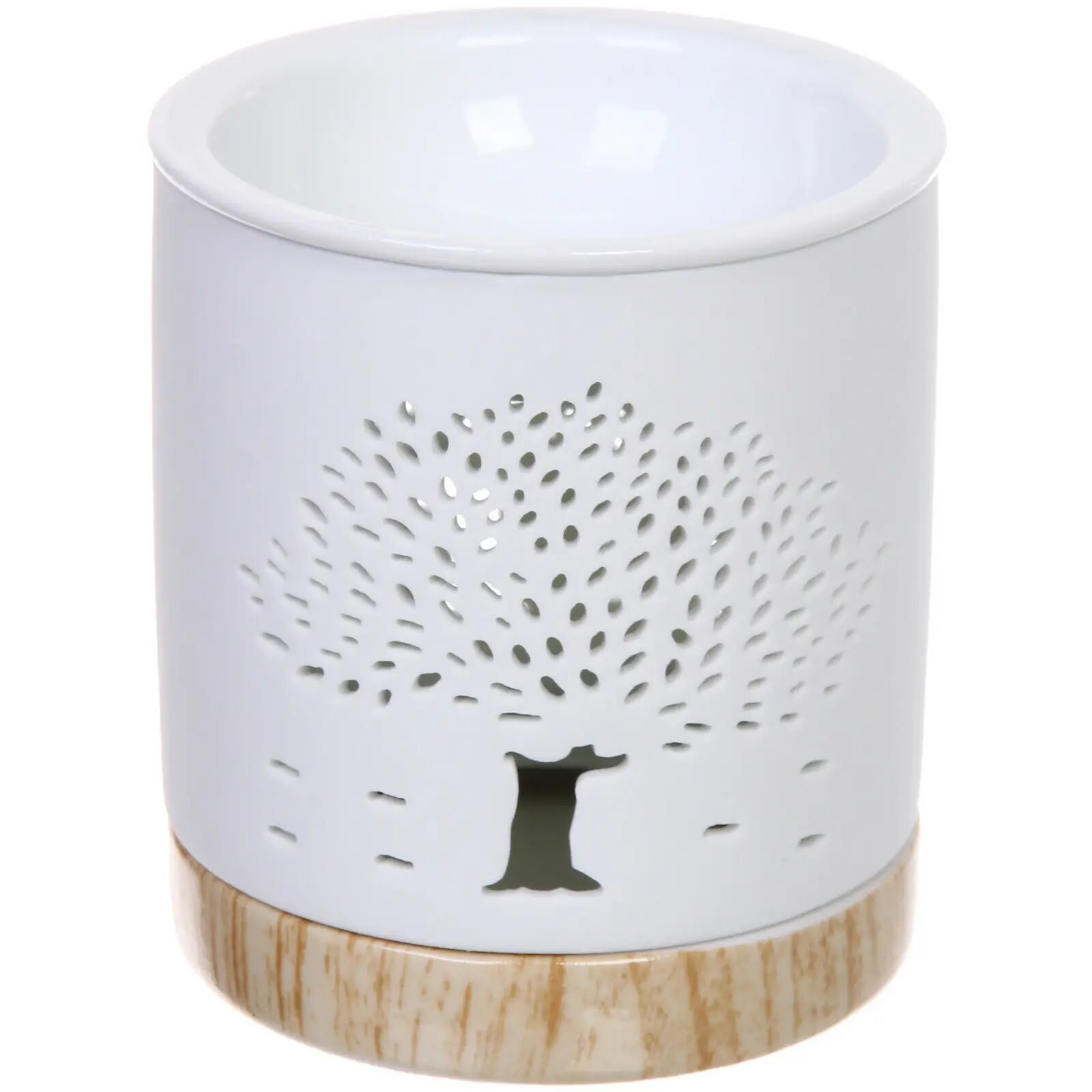 Аромалампа из керамики «Дерево желаний» 9,5*9,5*10,5см, интерьерное украшение