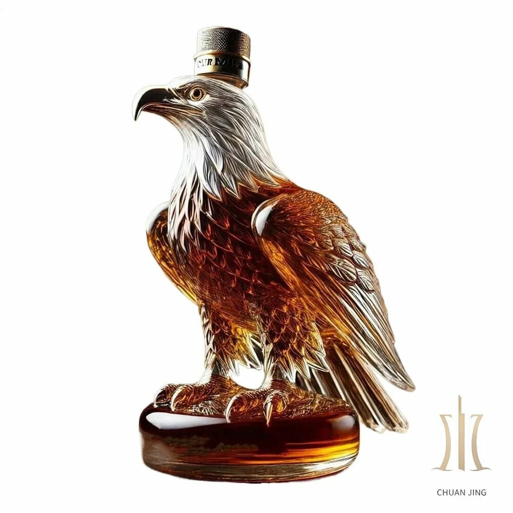 Декоративная бутылка орел, 0.35 л, 1 шт