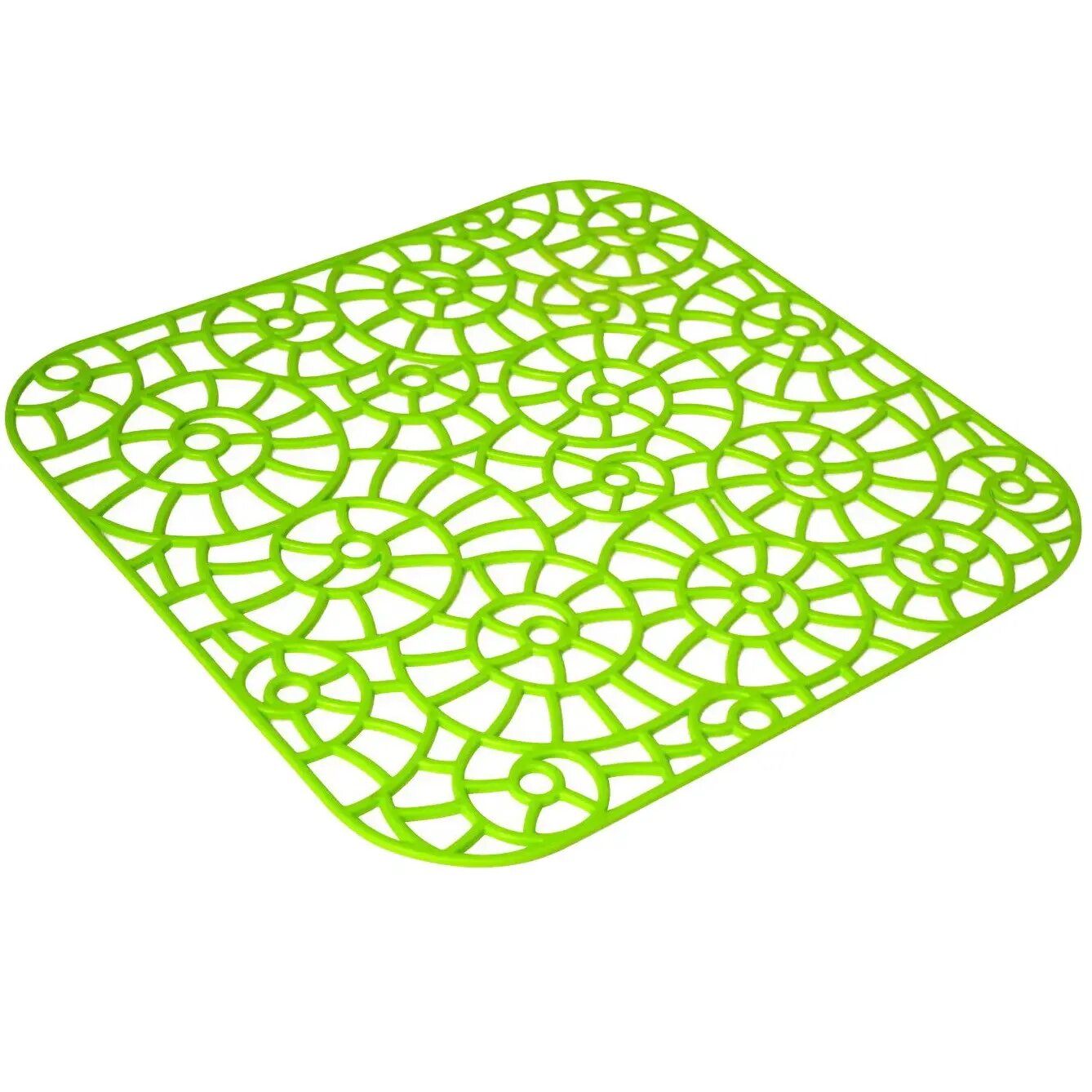 Решетка для раковины «Грата» 28х28см, защита от повреждений, пластик