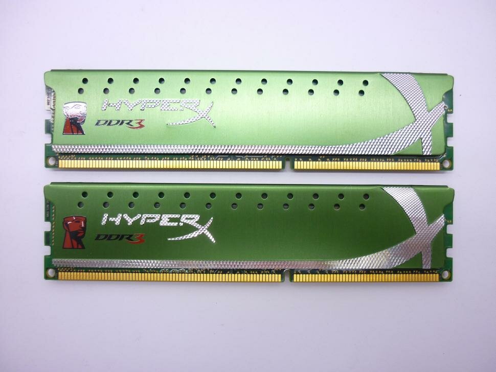 Оперативная память DDR3 4GB KIT 2x2GB Kingston LoVo HyperX