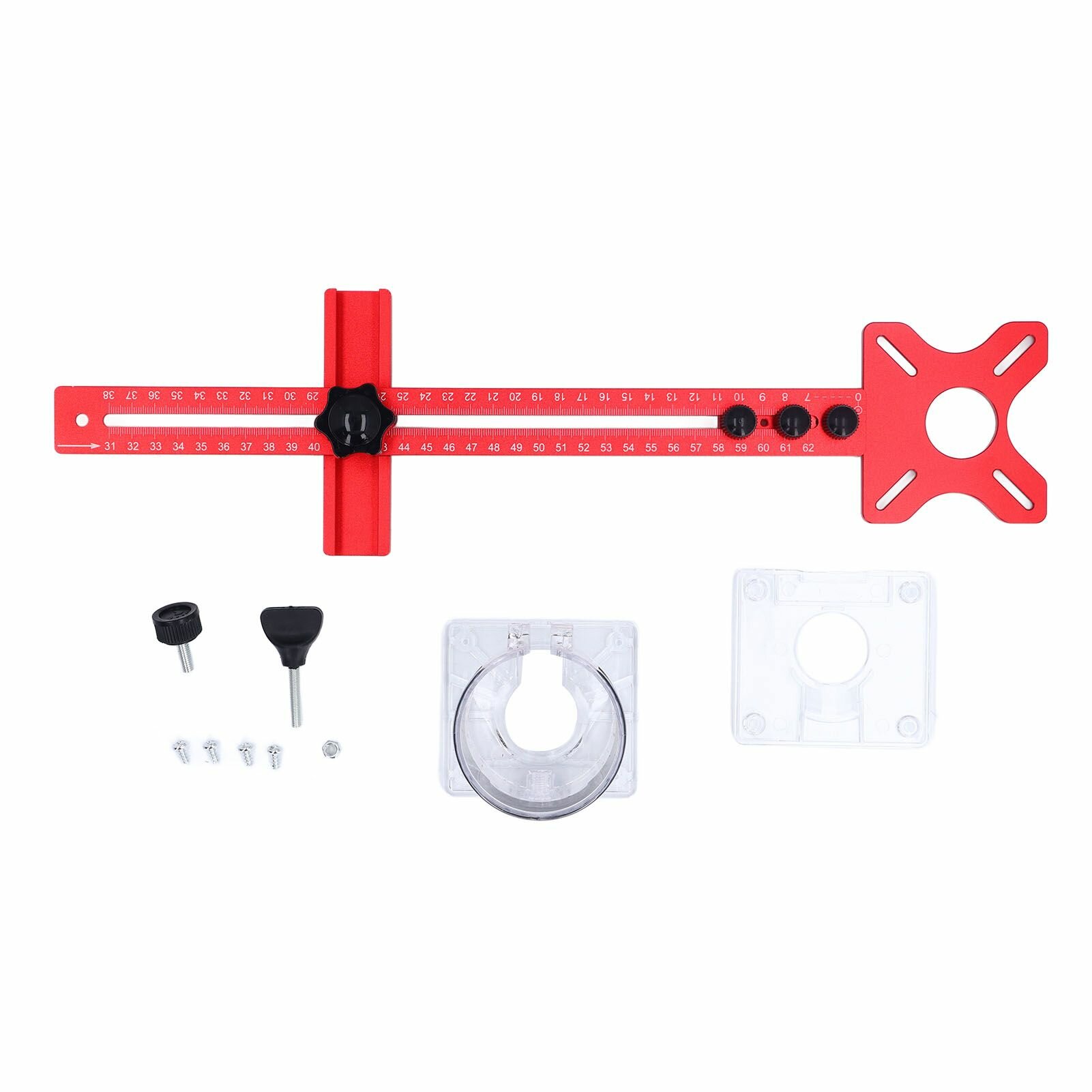 Копировальное кольцо для фрезера, раздвижное, для фрезеровки кругов и пазов, метрическое, 441 мм