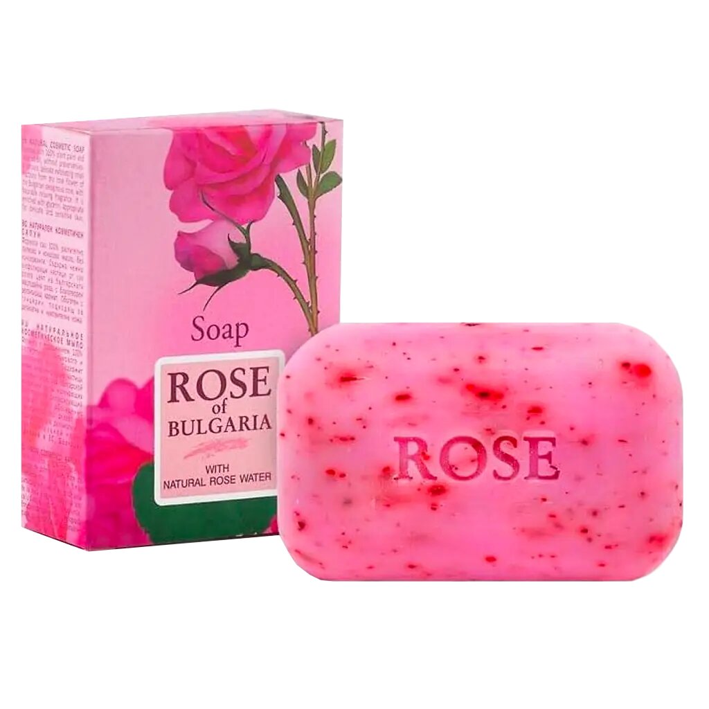 Rose of Bulgaria Мыло с частичками лепестков роз 100 г 1 шт