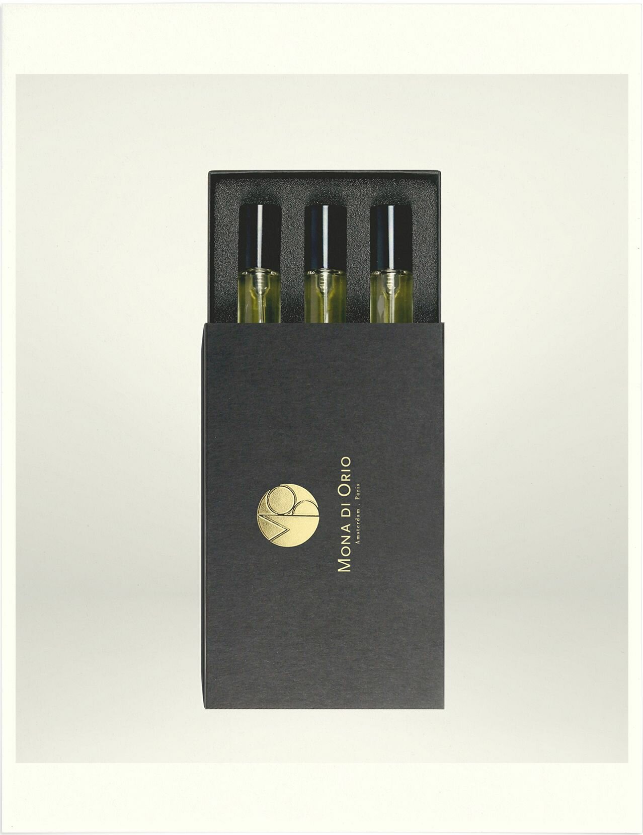 Mona di Orio, Cuir, набор: парф. вода, 10 мл x 3