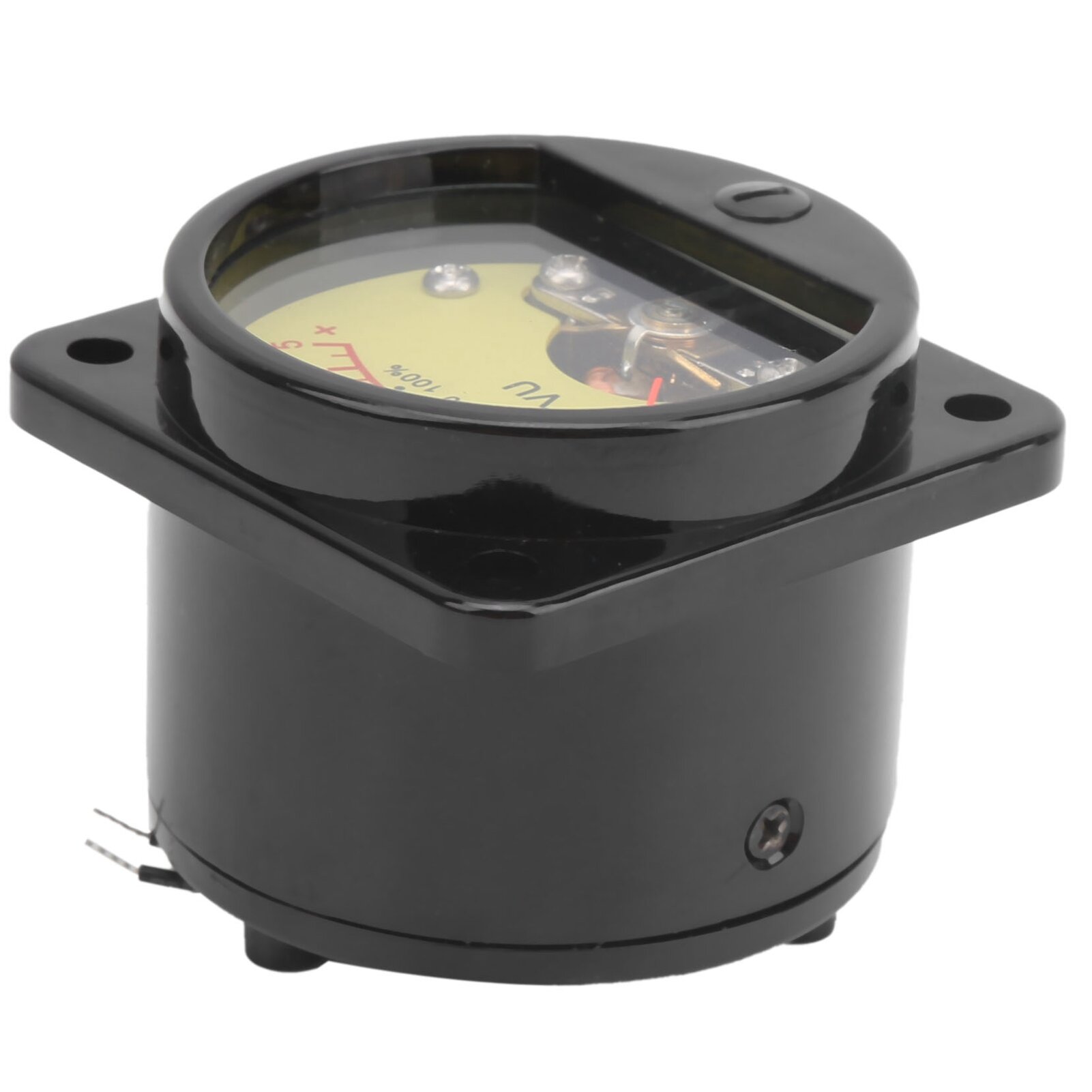 45-мм круглый стрелочный измеритель уровня VU со светодиодной подсветкой, тестер уровня аудиосигнала и мощности, часть TS-45-Yellow, 500 мкА постоянного тока