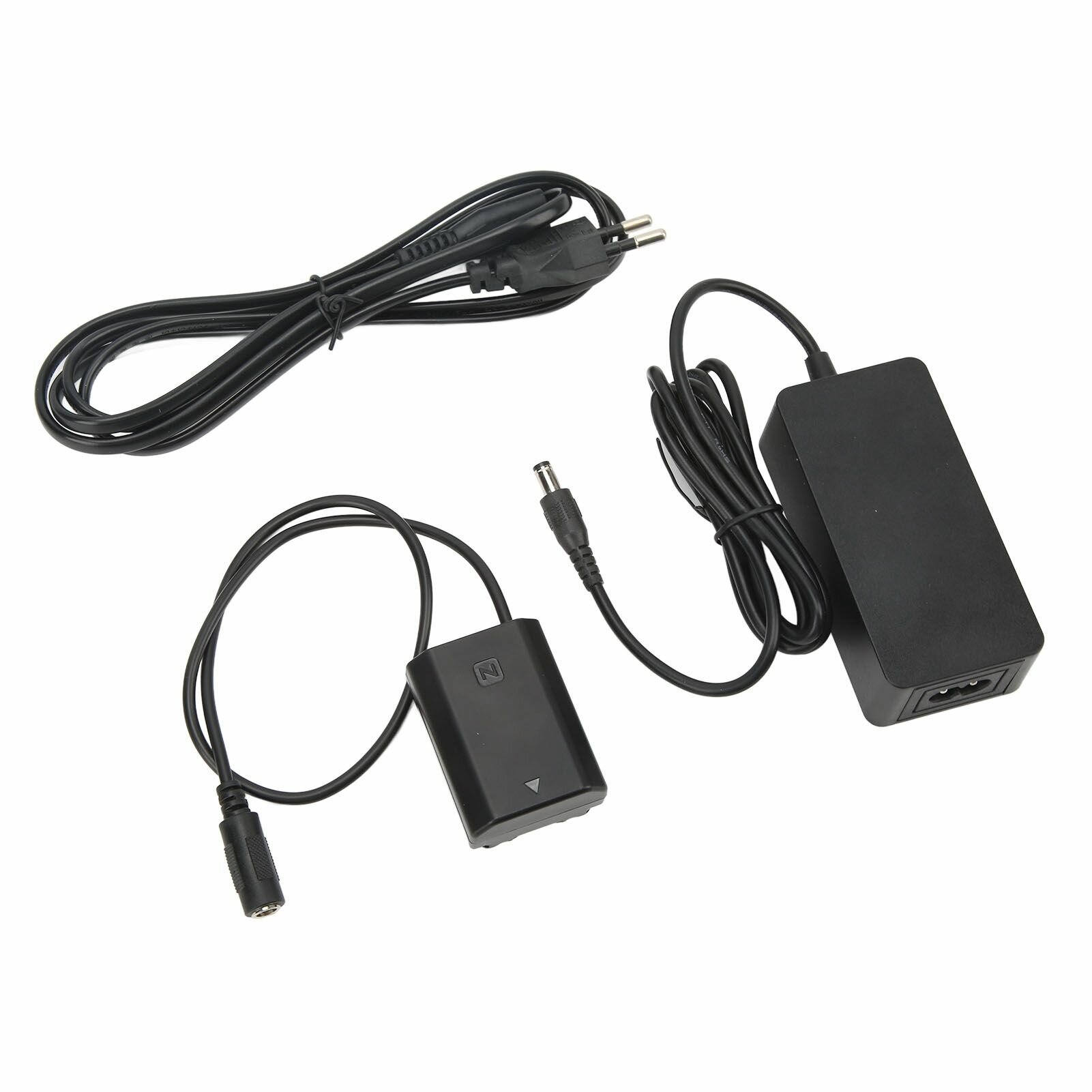 Имитационная батарея NP FZ100 для камер Alpha A7 III, A7C, A7S III, A1, FX3, A6600, непрерывное питание, адаптер 8V 3A 24W