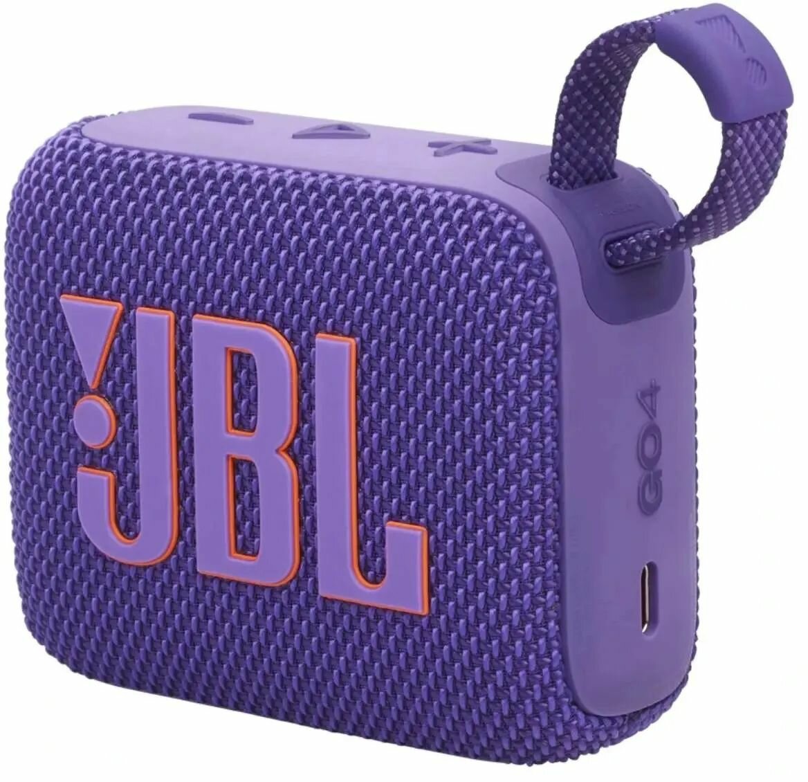 Портативная колонка JBL GO 4, цвет-фиолетовый (4.2 W, Bluetooth, IP67, 850 мАч, JBLGO4PUR)