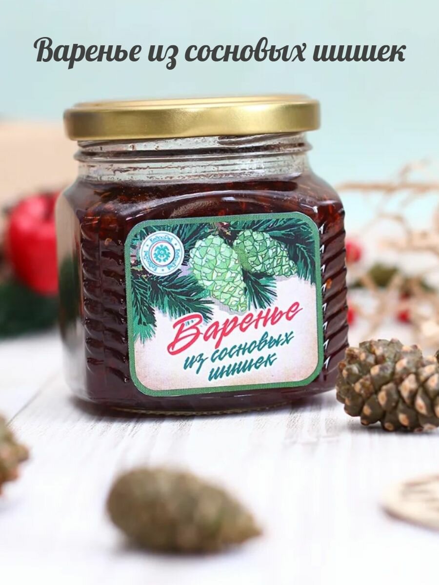 Варенье из сосновой шишки 140 гр КедроРай