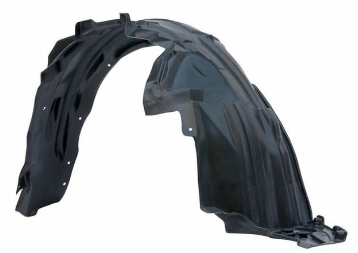 Подкрылок Zekkert, для Honda Civic, передний, левый, пластик, черный