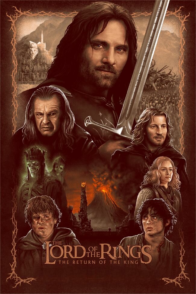 Алмазная картина "Властелин колец" алмазная огранка 40х50 см,40X50CM, белый