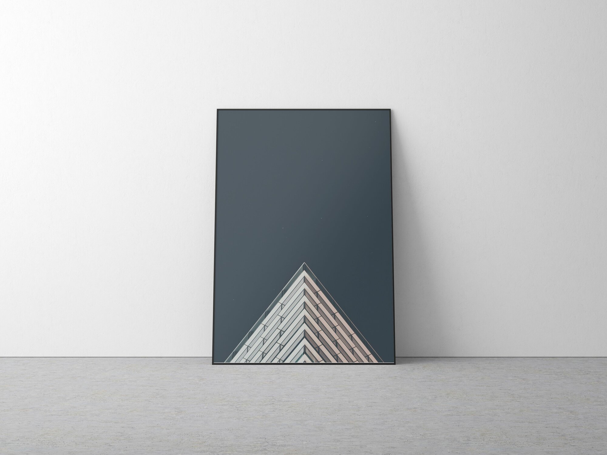 Постер интерьерный, Плакат на стену, минимализм, "Архитектура", 50х70 см, в тубусе