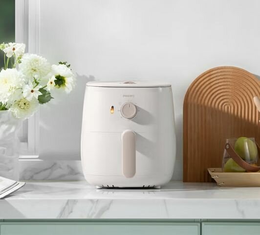 Аэрофритюрница Philips большой емкости бытовая полностью автоматическая без переворачивания фритюрница с дном в форме морской звезды