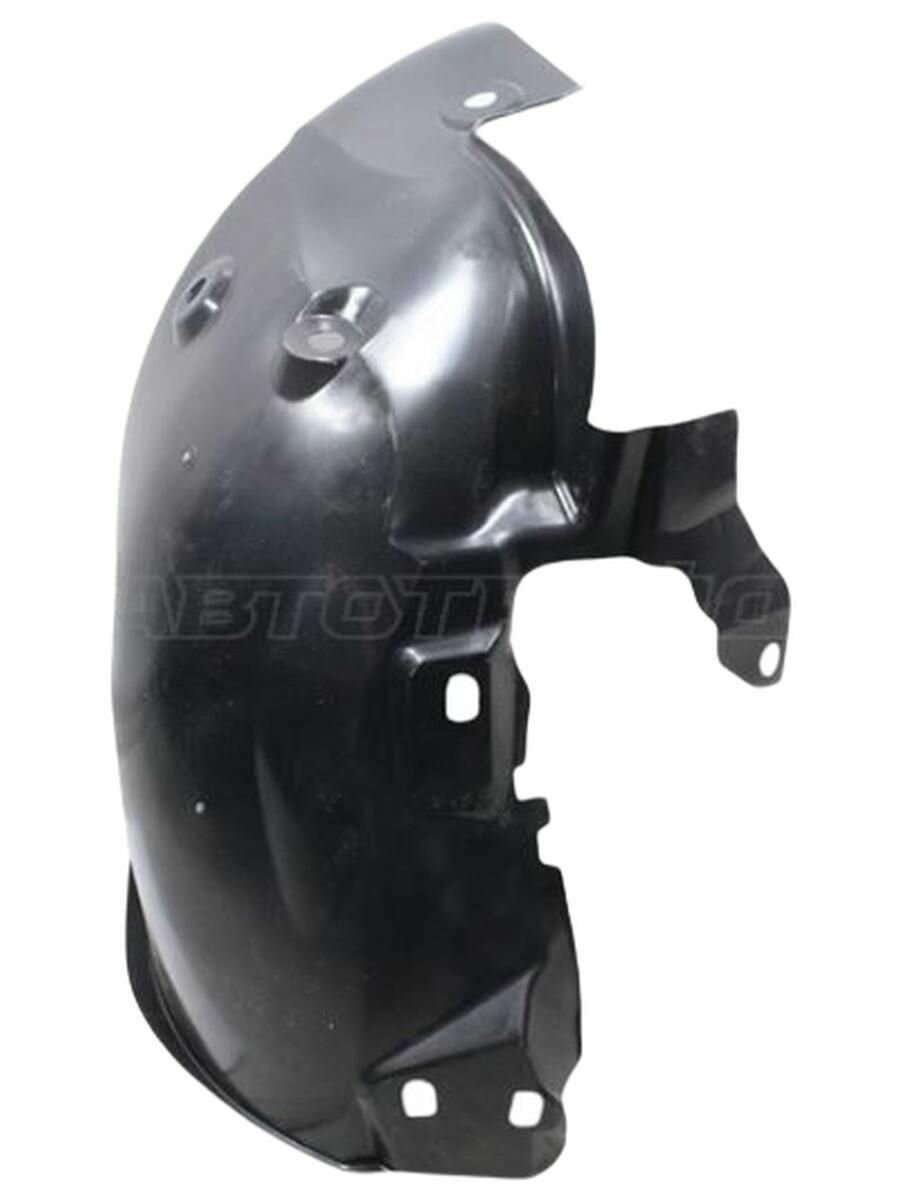 Подкрылок AKRADO, для Renault Fluence/Megane, передний, правый, пластик, черный