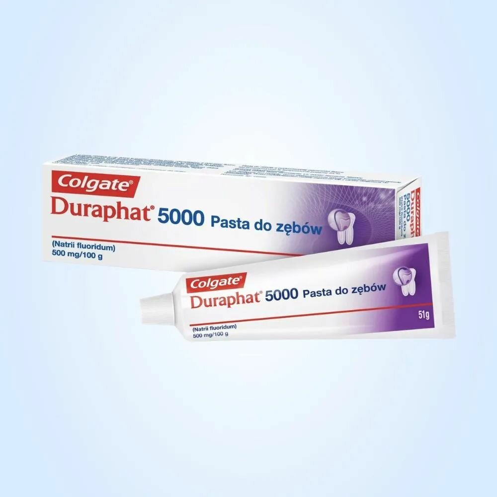 Зубная паста Colgate Duraphat 5000, с повышенным содержанием фторида