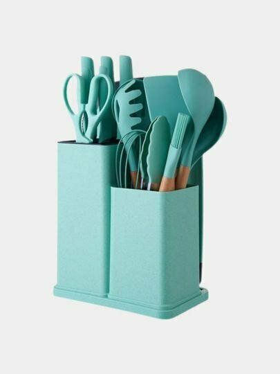 Набор кухонных принадлежностей, 19предметов + с разделочной доской "Kitchenware Set"