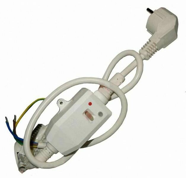 Электрический кабель с УЗО для водонагревателя, 30мА