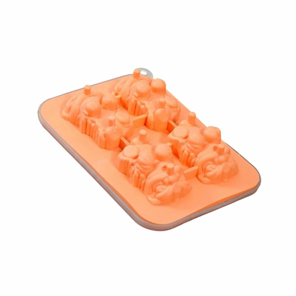 Подвесная чашка Wake up lion ice mold оранжевая