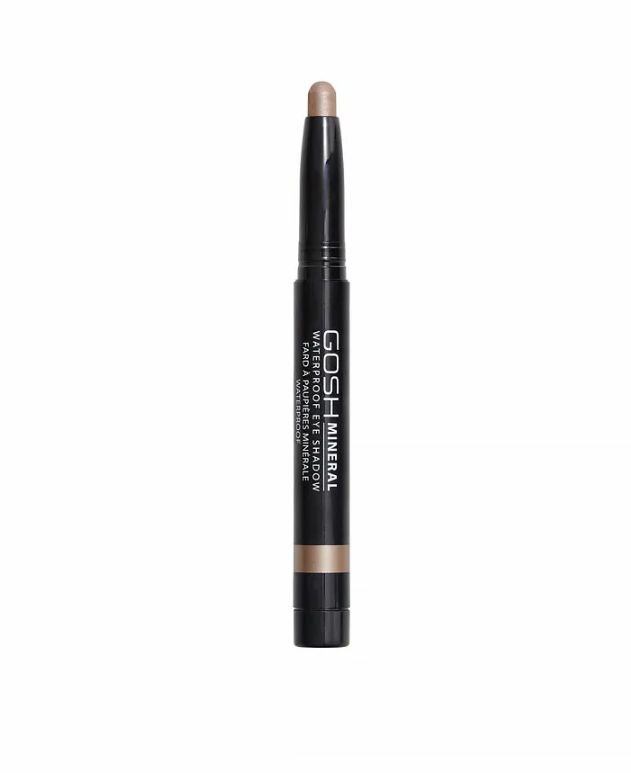 GOSH Тени-карандаш для глаз минеральные водостойкие Mineral Waterproof Eye Shadow, 002 Golden Brown, 1,4 г