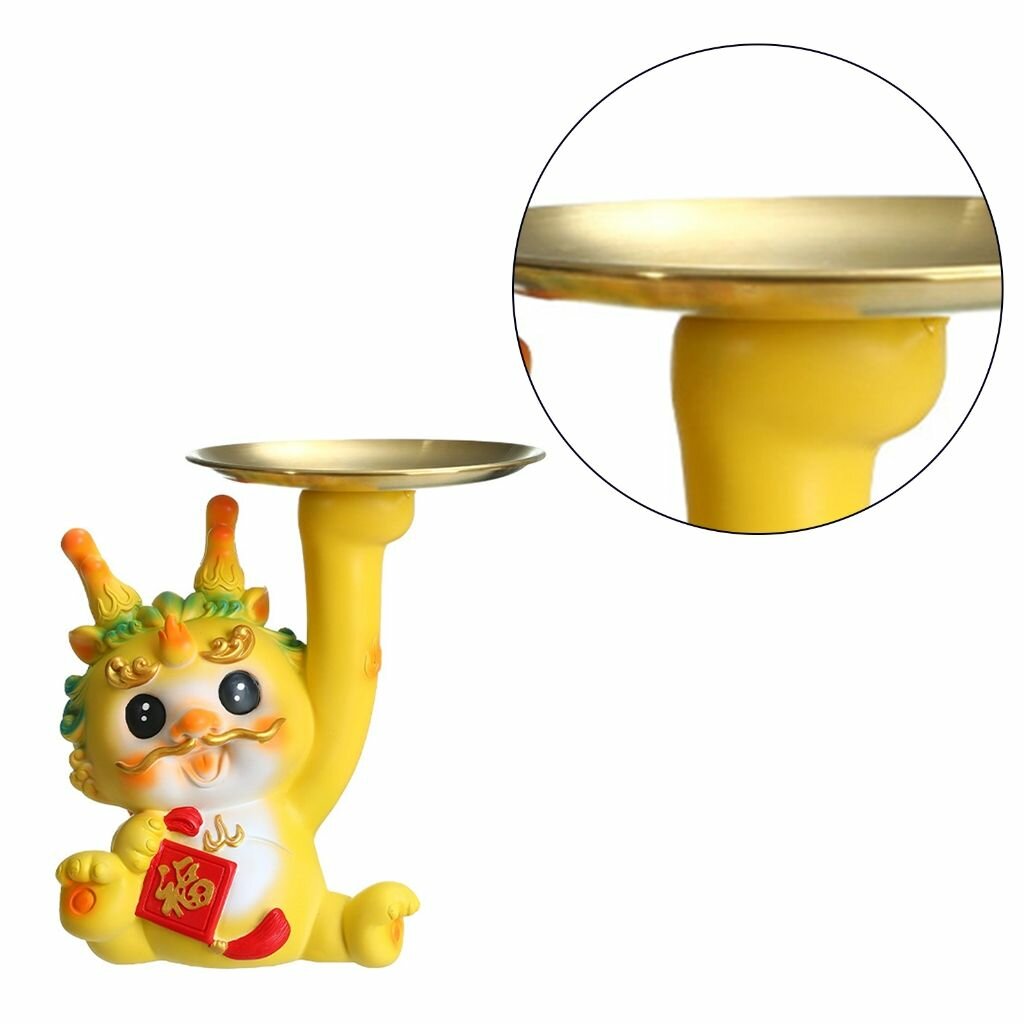 (1шт) Украшение для хранения предметов домашнего обихода Guochaolong-Поднос Fulong