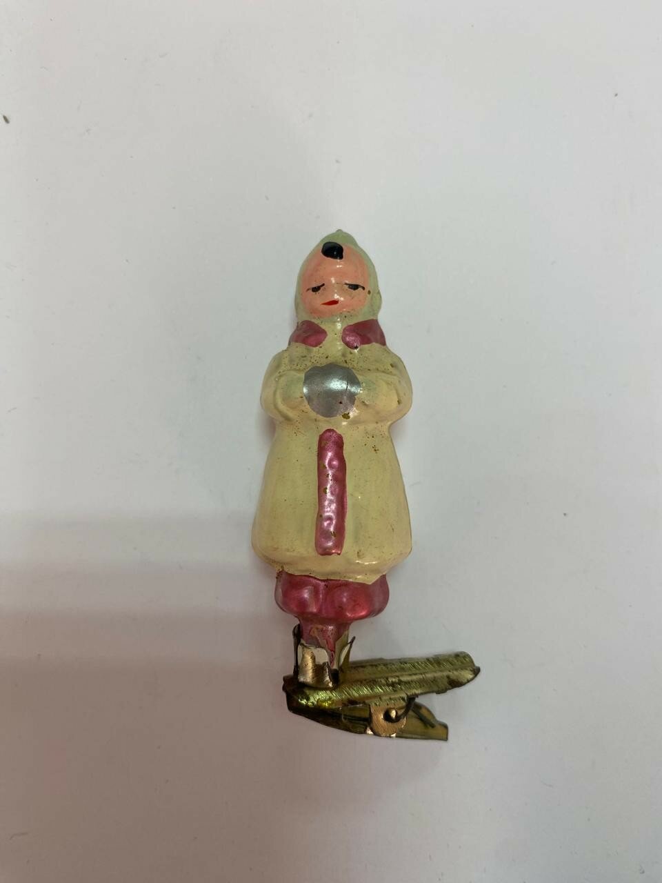 Игрушка на елку Даренка-мини 6см Винтаж из СССР