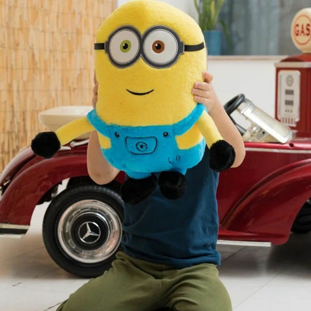 Мягкая игрушка Миньон желтый 40см