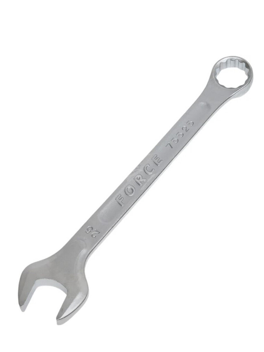 Комбинированный ключ Force 75525, хромованадиевая сталь, 25мм