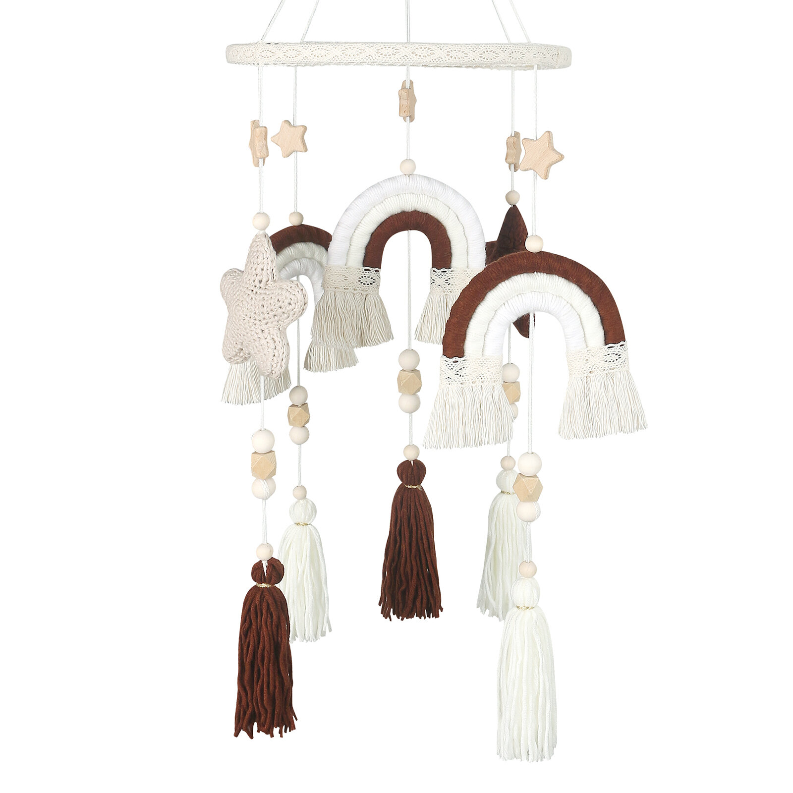 Ткачество ручной работы, украшение, подвесной кулон для спальни, детской комнаты, детской комнаты