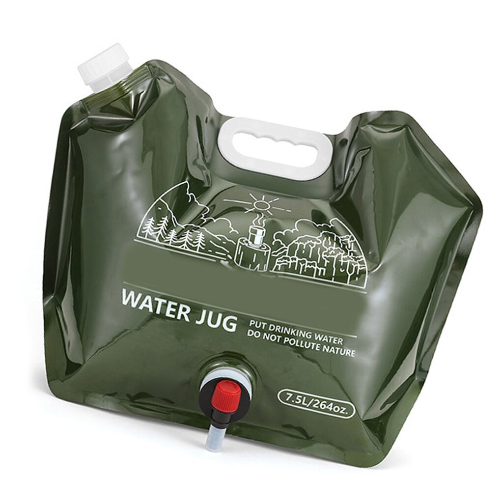 Открытый Портативный Мешок Для Воды с Краном, Складное Ведро, Контейнер Для Питьевой Воды, Герметичный Мешок, Переноски Для Хранения Воды