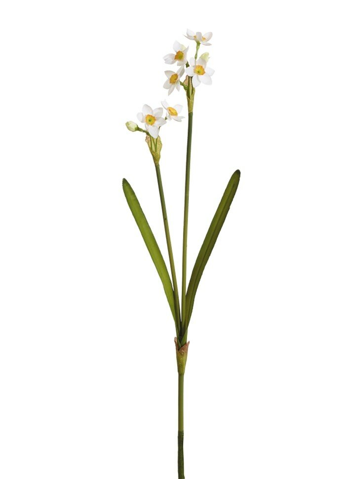 Fiebiger Floristik 203709-102 Цветок декоративный "Нарцисс", 56 см