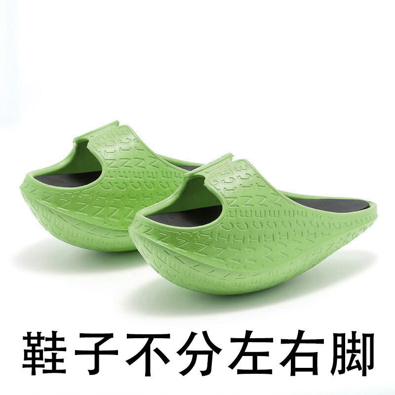 Тапочки для похудения аксессуары для фитнеса Домашний кардио тренажер для ног зелёный (M 38-41)