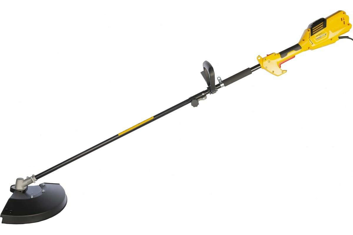 Триммер эл. CHAMPION ET1004А (разъемн. прям. 1000Вт 4кг корд 2*2,4мм 350мм + нож 4*230 P-ручка)