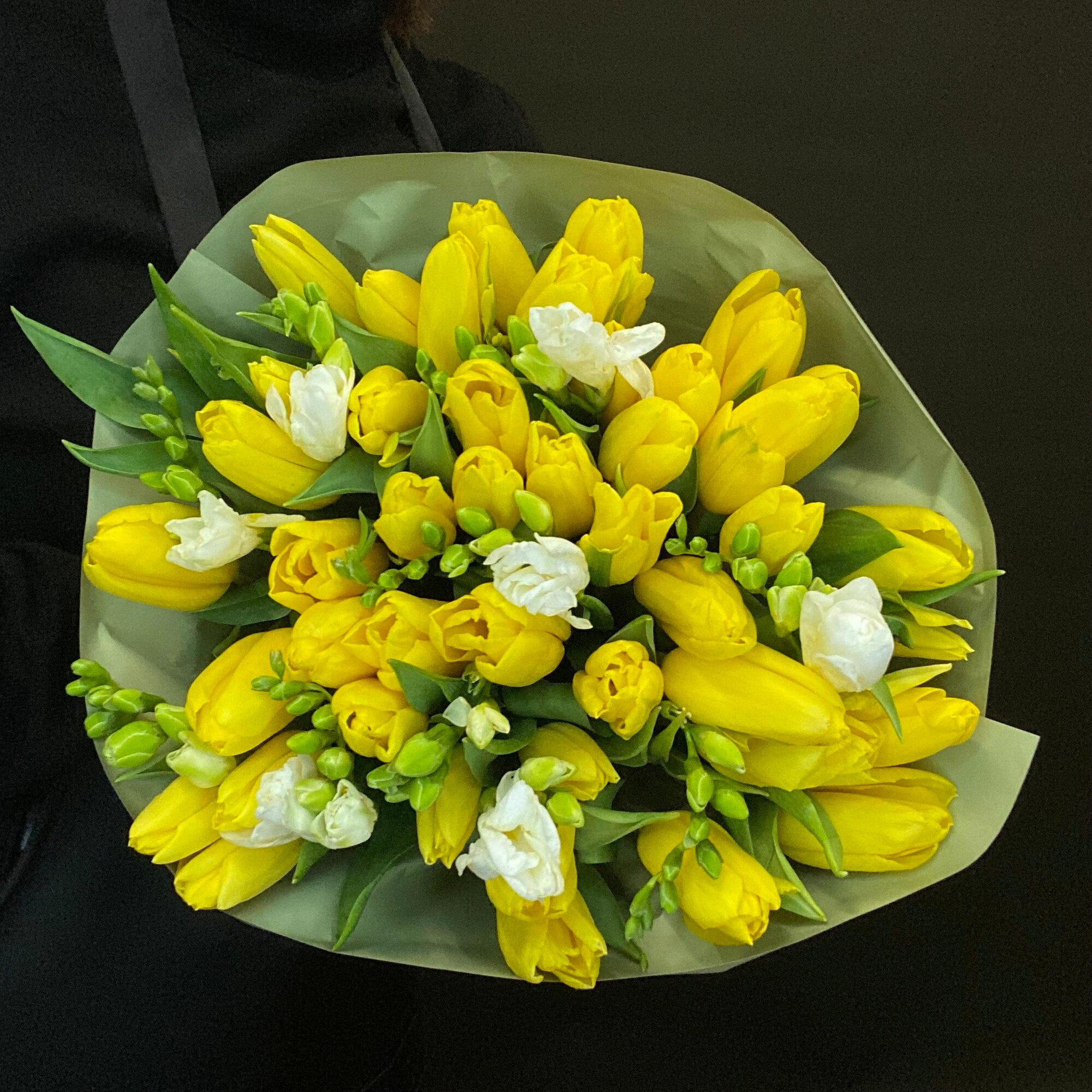 Желтые тюльпаны