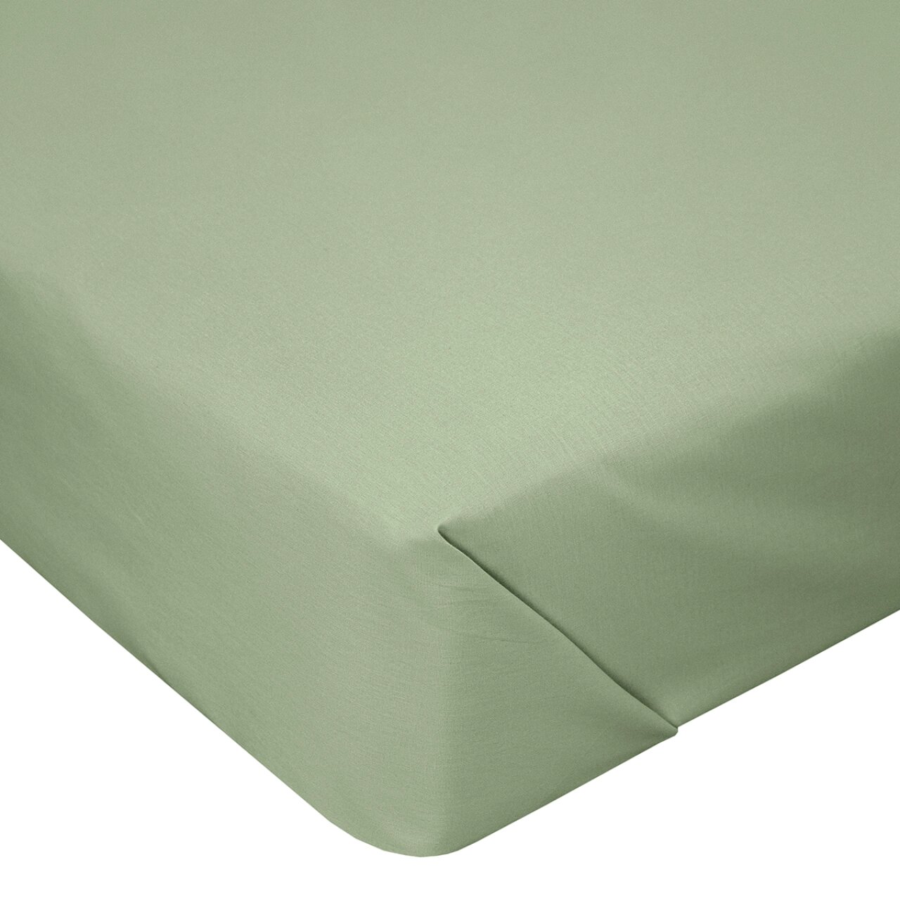 Bravo простыня 1.5-сп 150х215 см поплин хлопок 110 г/м2 оливковый цвет натуральная ткань