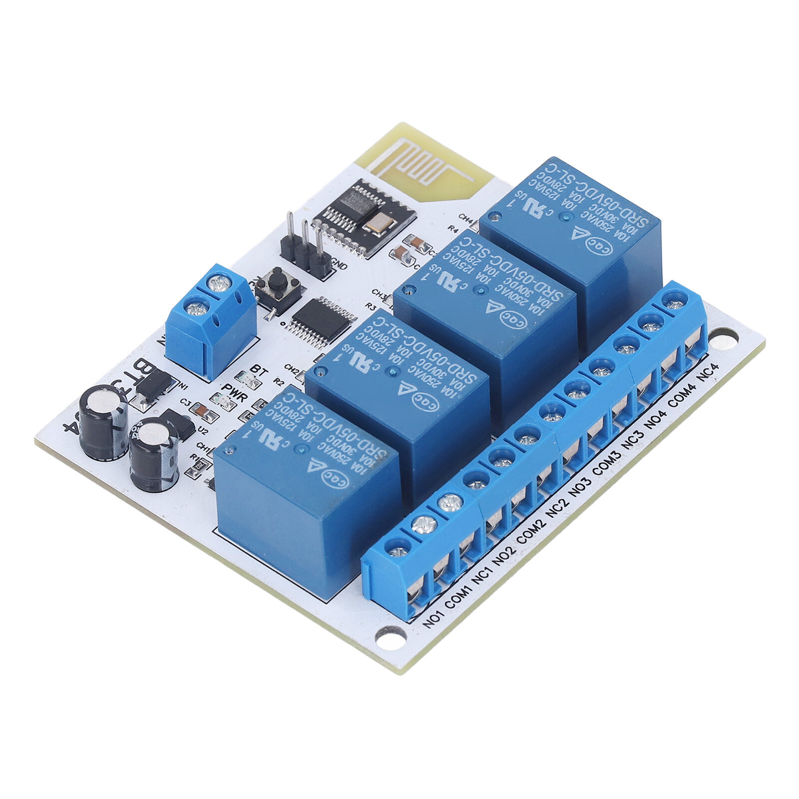 4 -канальный модуль управления реле Bluetooth Antive Interference 2.4G RF Панель реле дистанционного управления DC5V