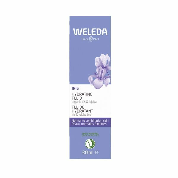 Флюид для лица увлажняющий ирисовый Weleda/Веледа туба 30мл