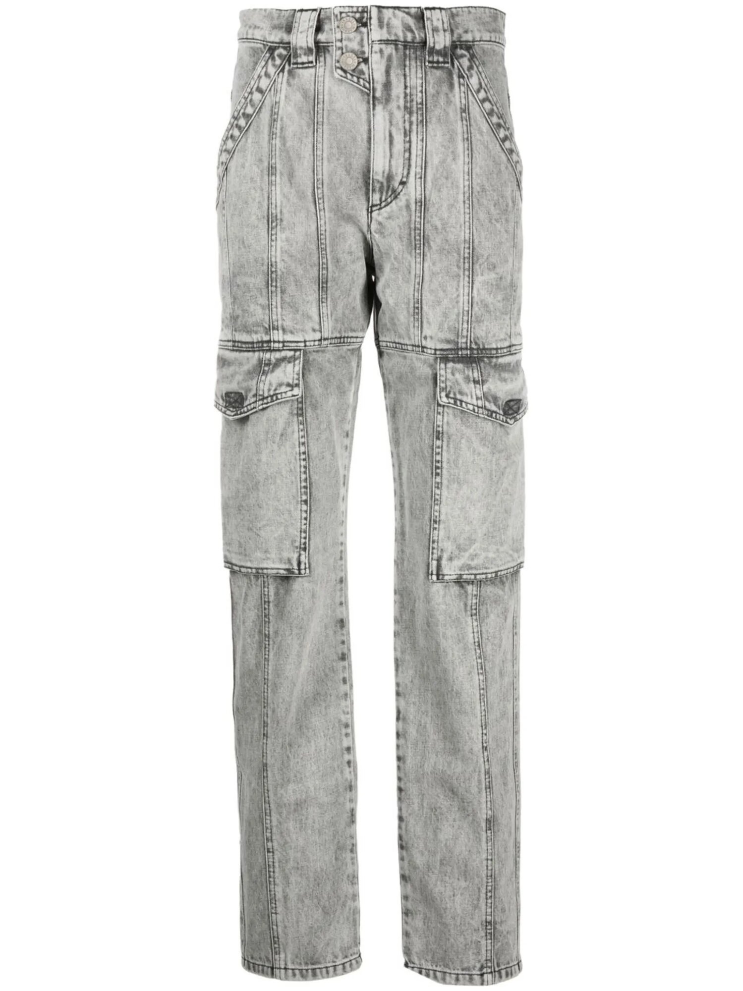 Джинсы Distressed-finish denim jeans 
