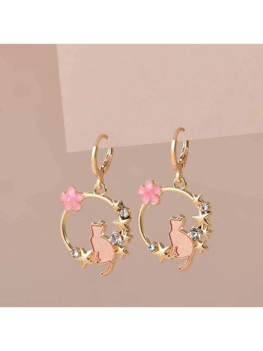 Серьги, эмаль