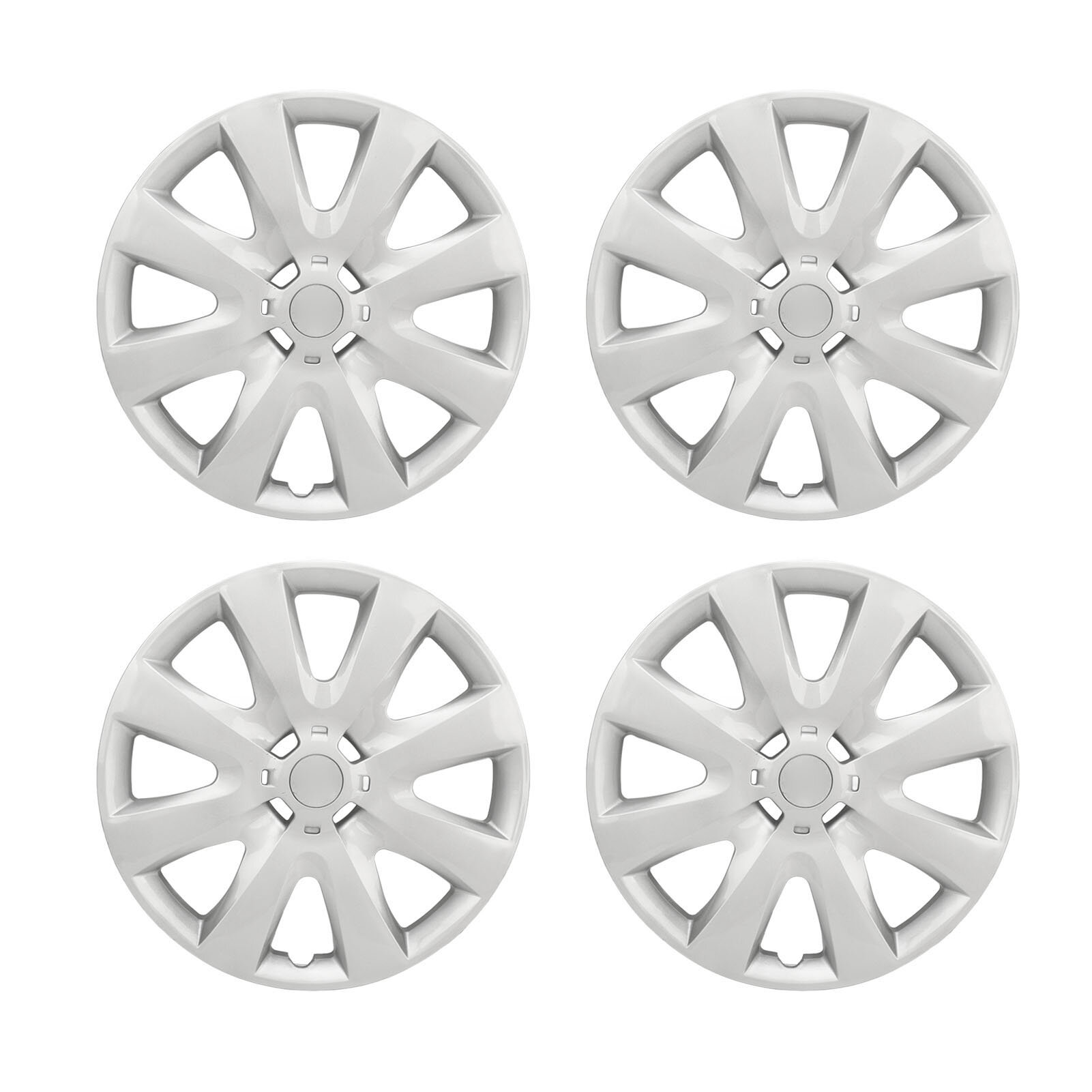 4шт Колпак Ступицы 15" Серебристый для Peugeot 301 307 308 2008