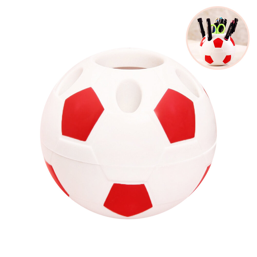 Многофункциональная футбольная ручка держатель зубной щетка контейнер -школьной организации Организатор Организатор Детский подарок