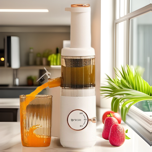 Шнековая соковыжималка Clever&Clean Twist Juicer Ice (белый)