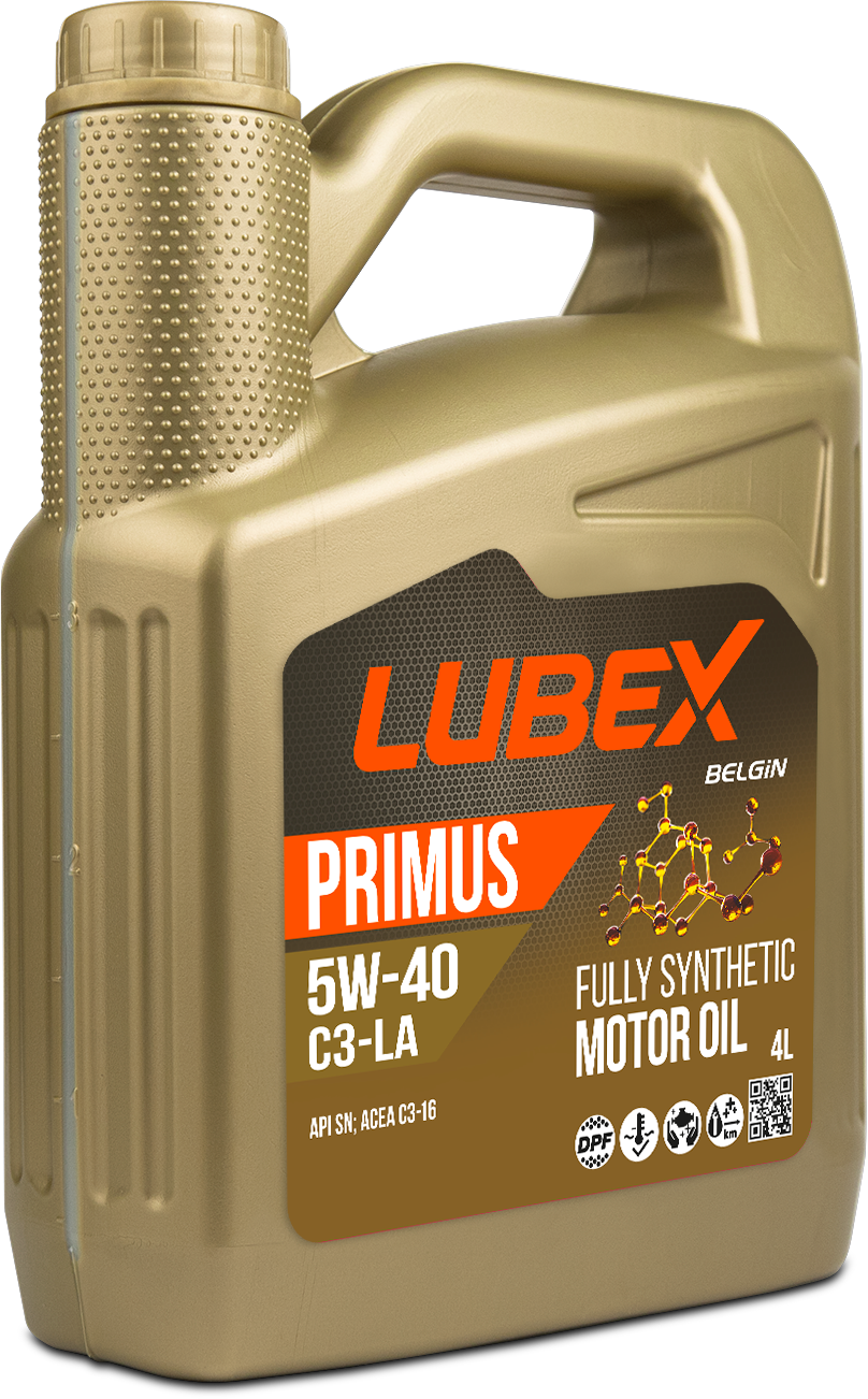 Lubex Моторное масло LUBEX PRIMUS C3-LA 5W-40 синтетическое 4л
